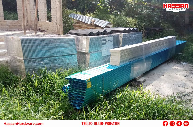 Atap Genting, Besi C Channel, Papan Shera - Terima Kasih Pelanggan Kami ...